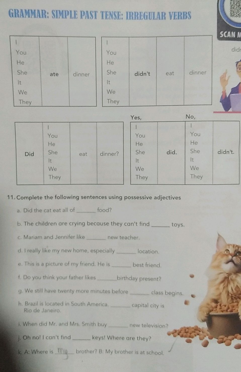 11. Complete the following sentences using | StudyX