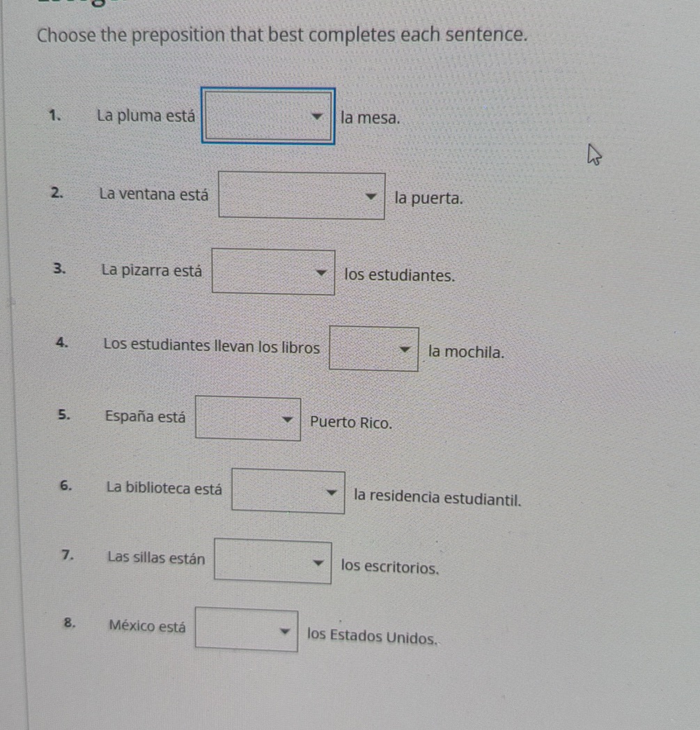 Choose the preposition that best completes