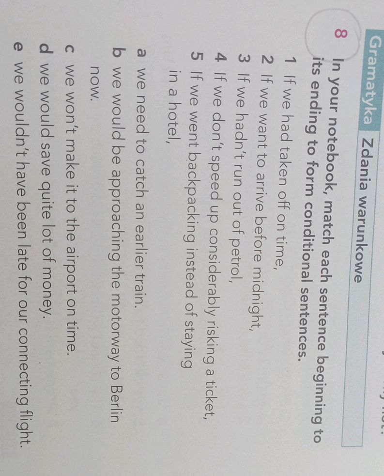 In your notebook, match each sentence | StudyX