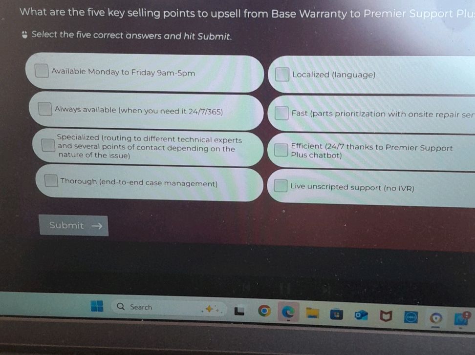 What are the five key selling points to | StudyX
