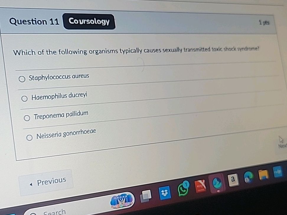 Which of the following organisms typically | StudyX