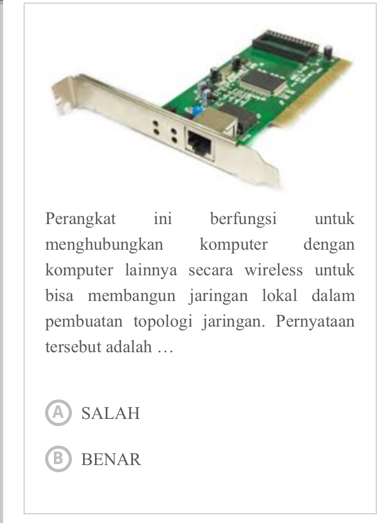 Perangkat ini berfungsi untuk menghubungkan | StudyX