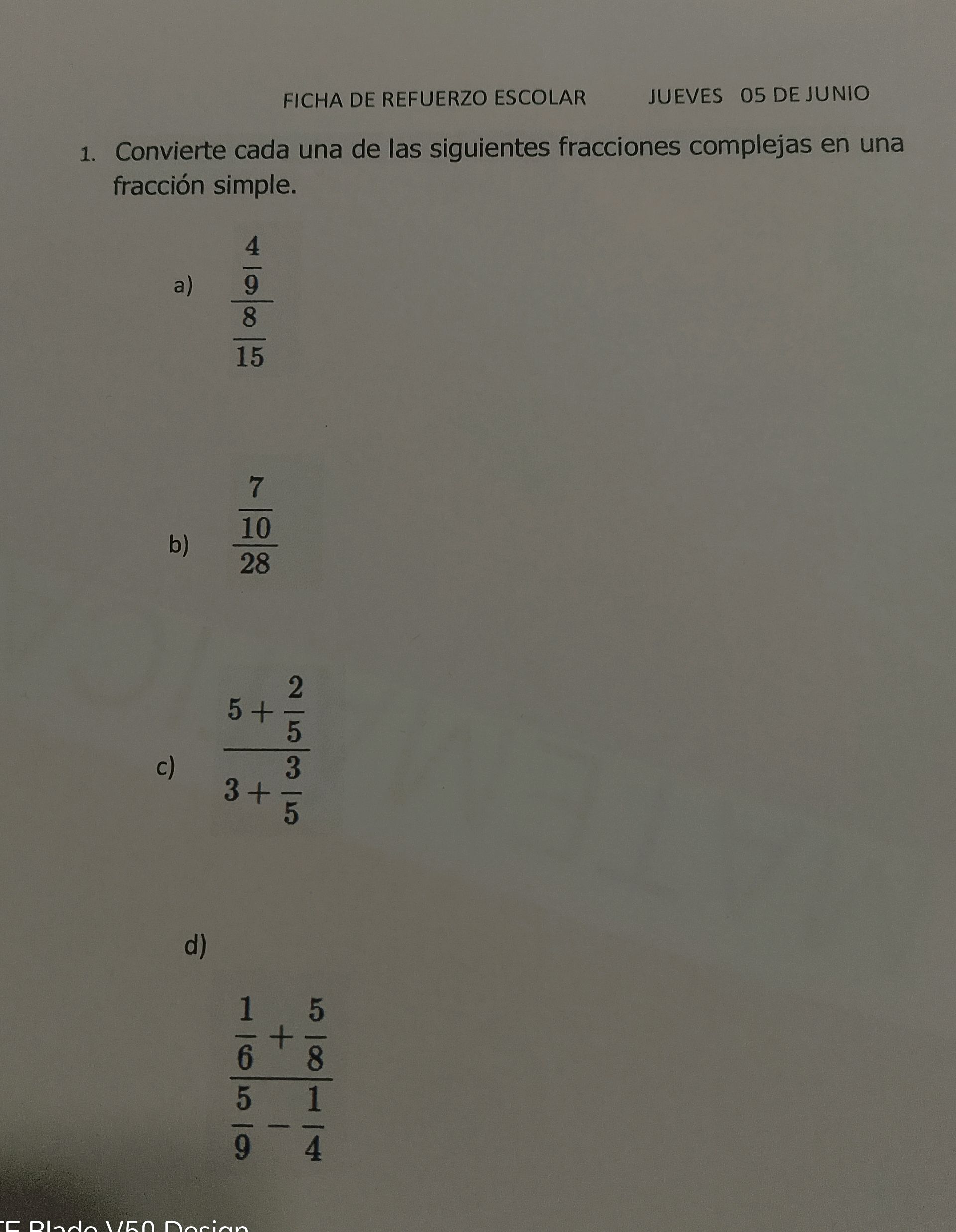 1. Convierte cada una de las siguientes | StudyX