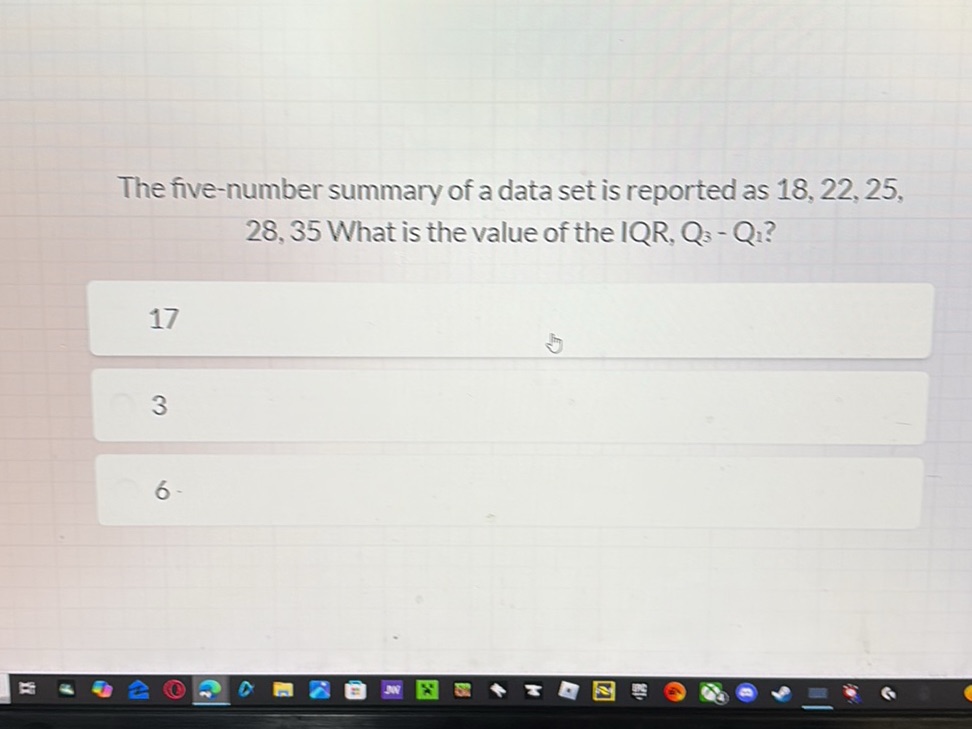 The five-number summary of a data set is | StudyX