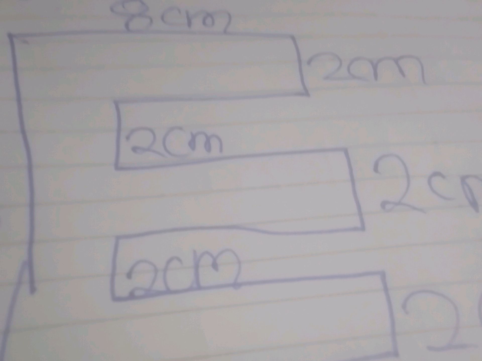 The image shows a diagram of rectangles with | StudyX