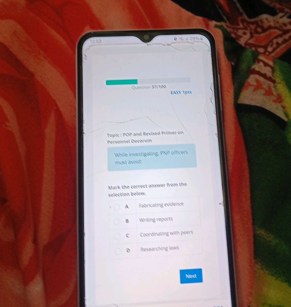 Topic: POP and Revised Primer on Personnel | StudyX