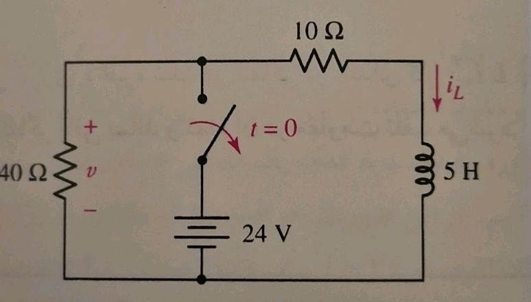 The image shows an electrical circuit | StudyX