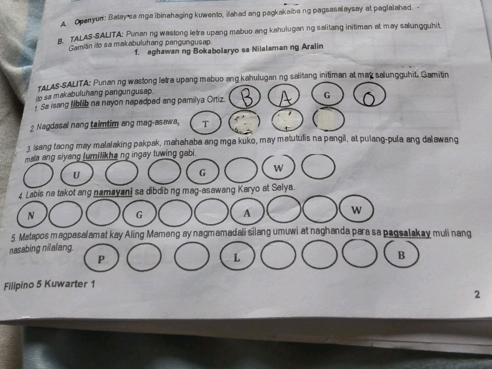 A. Openyuri: Batay sa mga ibinahaging | StudyX