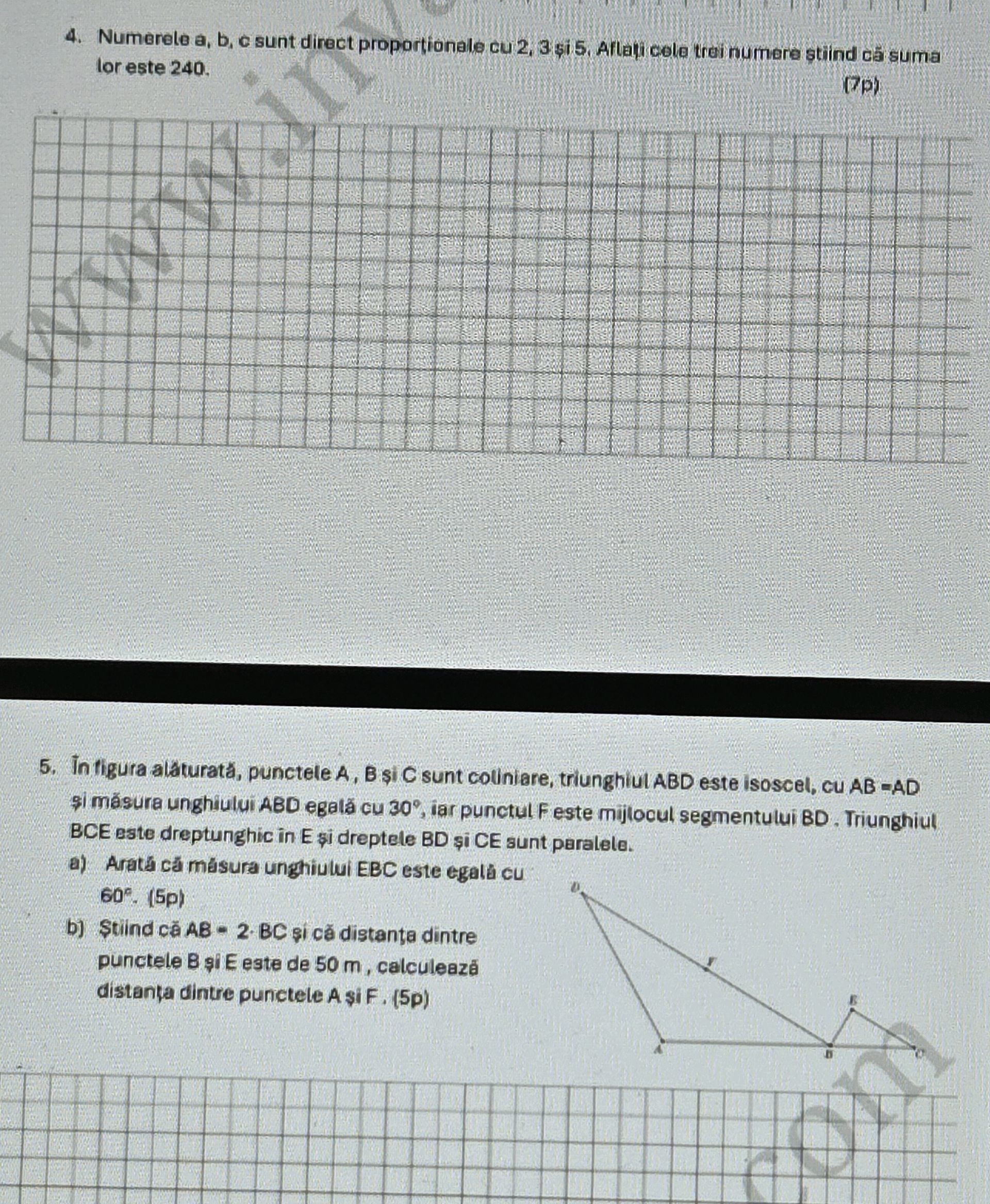 4. Numerele a, b, c sunt direct | StudyX