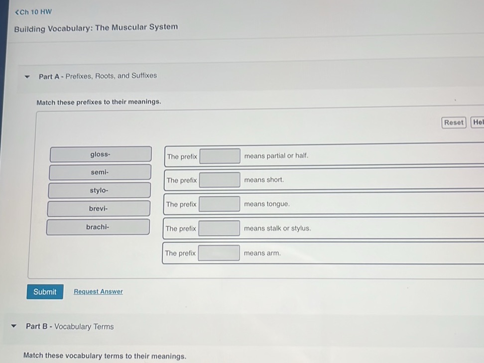 Match these prefixes to their meanings. | StudyX