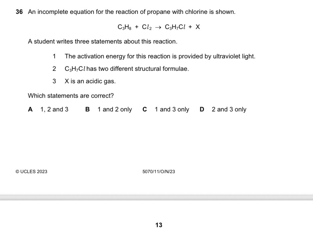 An incomplete equation for the reaction of | StudyX