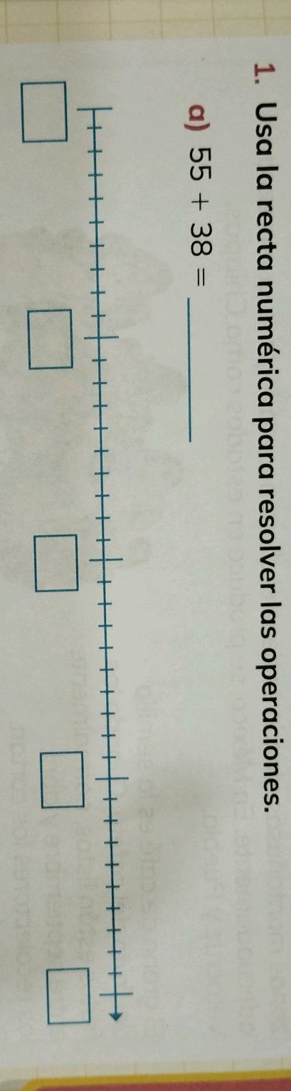 1. Usa la recta numérica para resolver las | StudyX