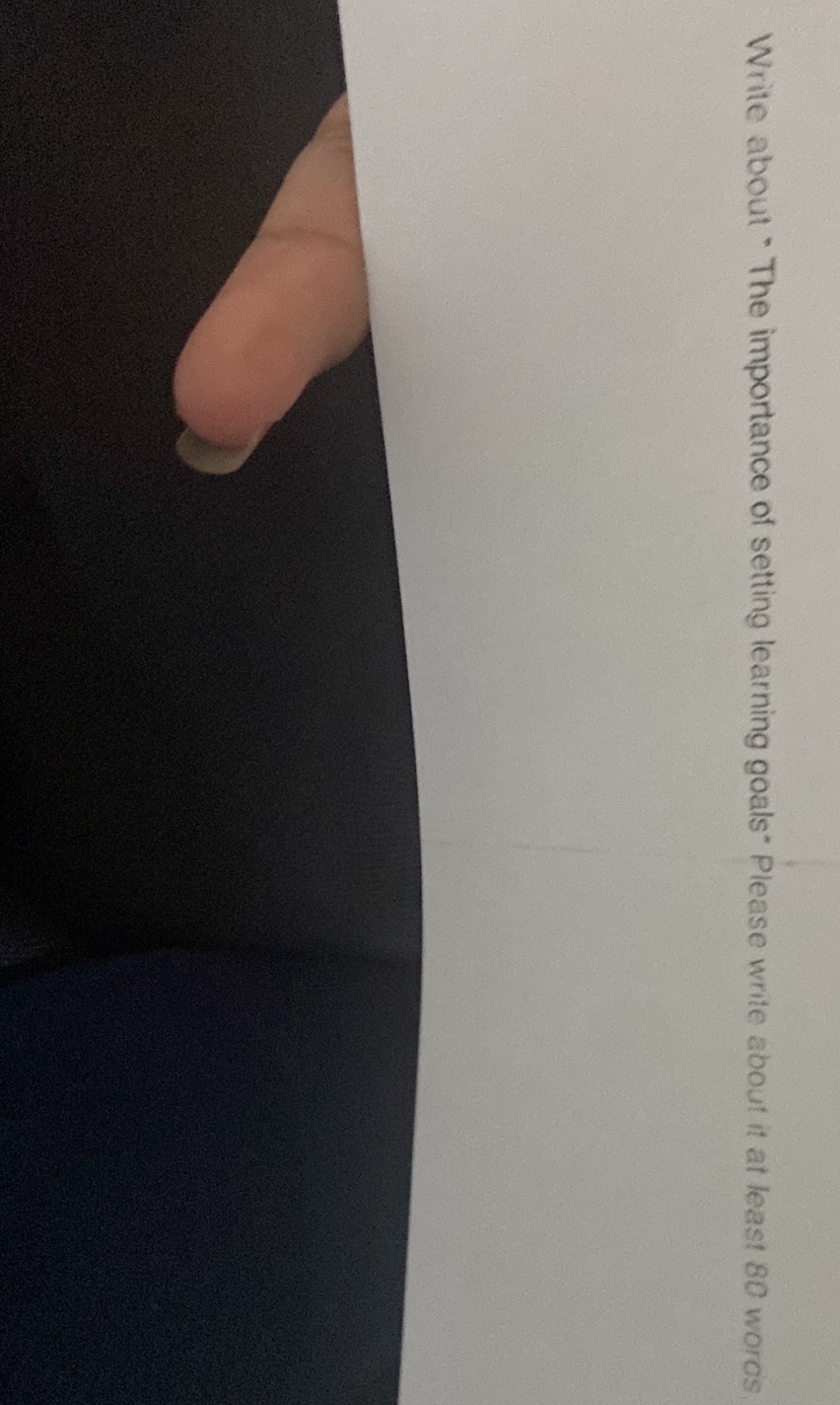 Write about * The importance of setting | StudyX