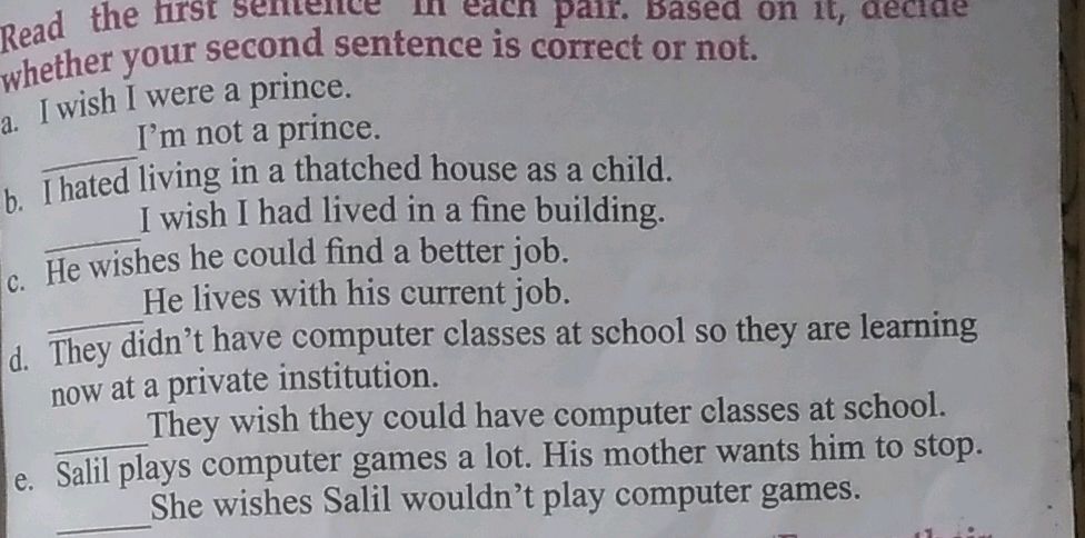 Read the first sentence in each pair. Based | StudyX