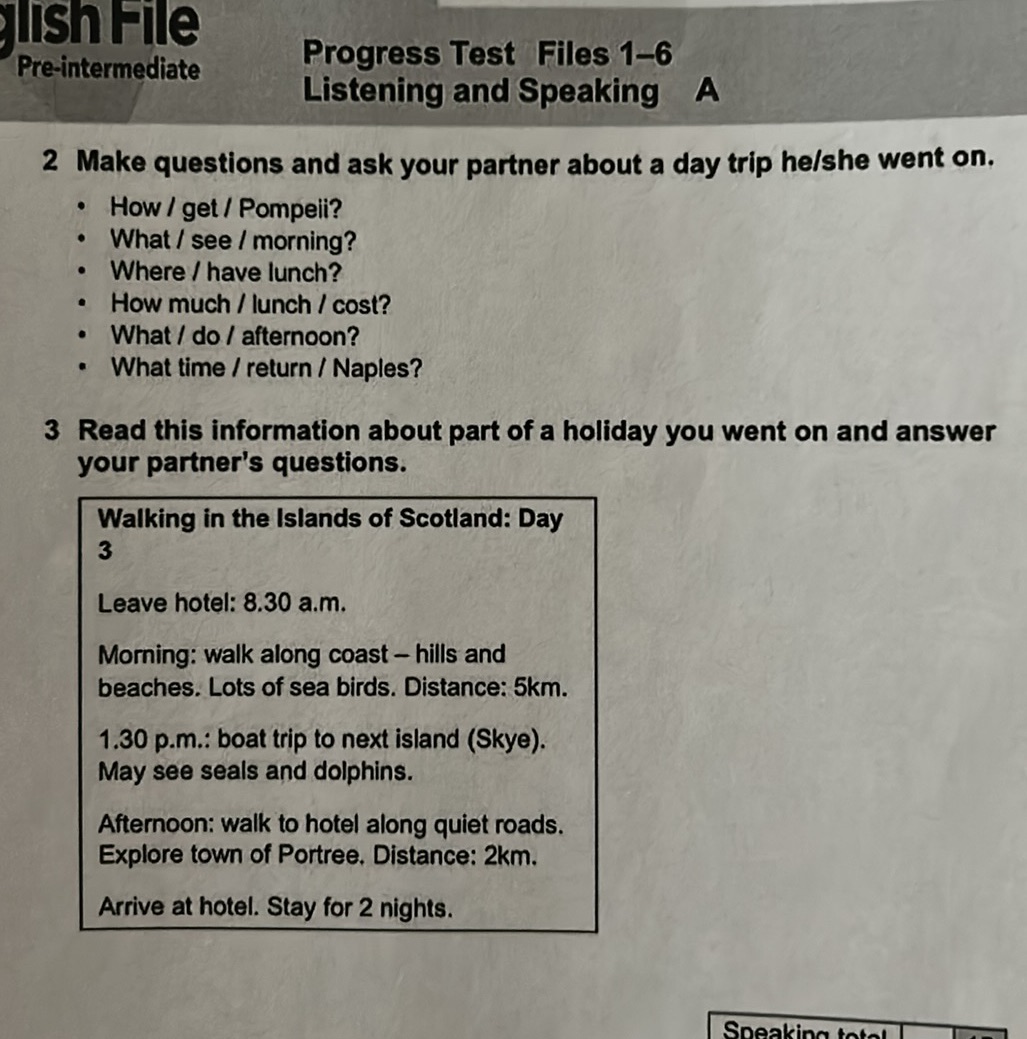 2 Make questions and ask your partner about | StudyX