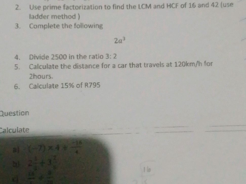 2. Use prime factorization to find the LCM | StudyX