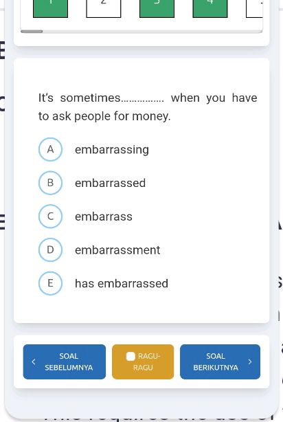 It's sometimes.......... when you have to | StudyX