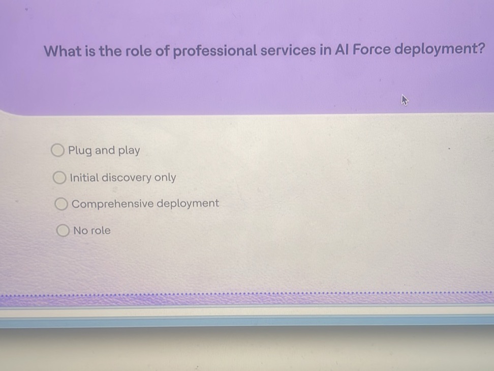 What is the role of professional services in