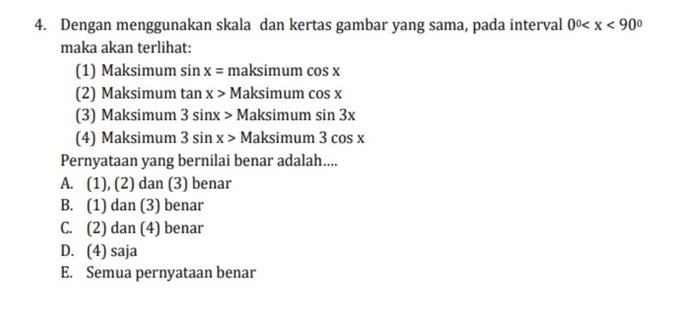 4. Dengan menggunakan skala dan kertas | StudyX