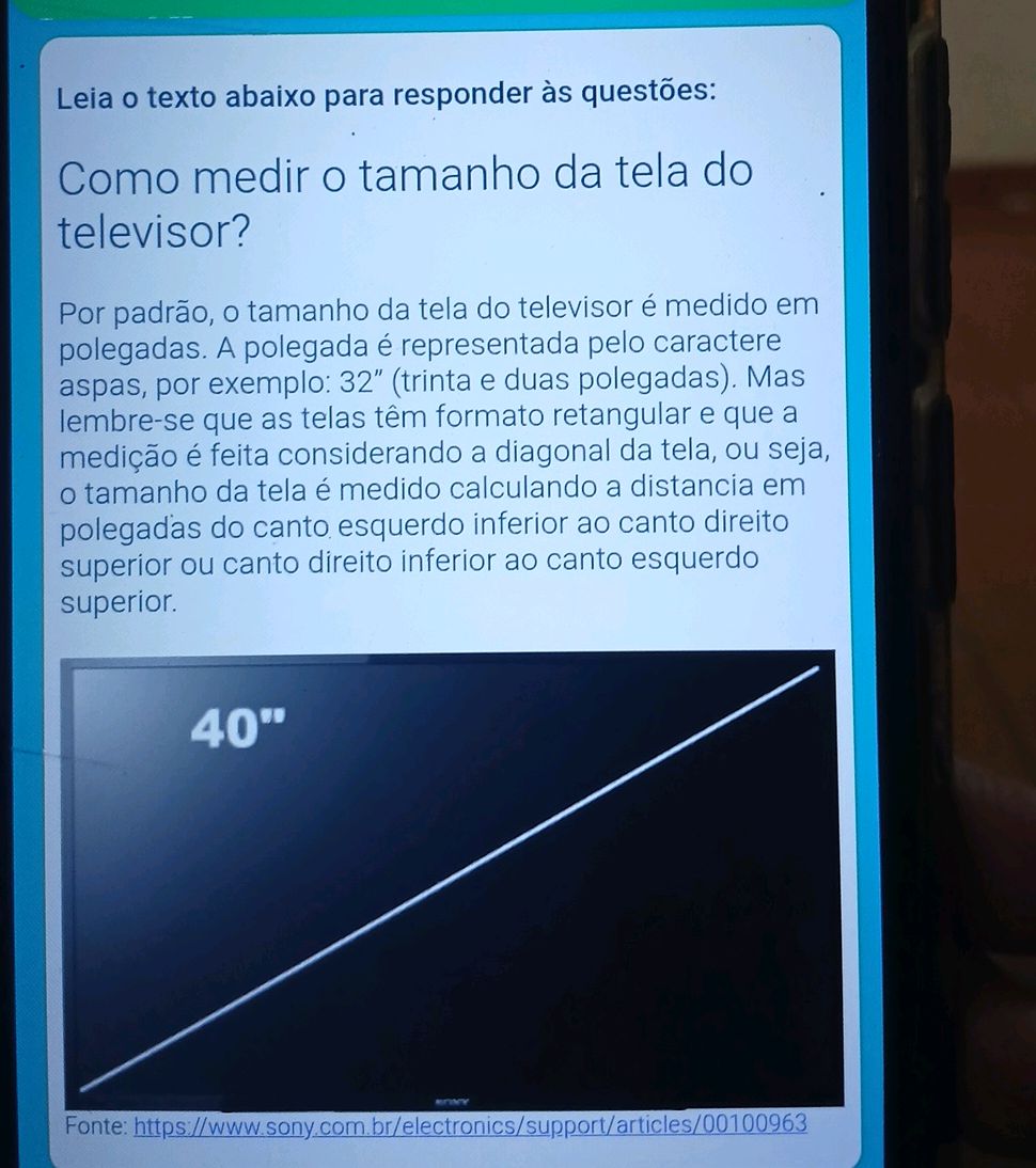 Leia o texto abaixo para responder às | StudyX