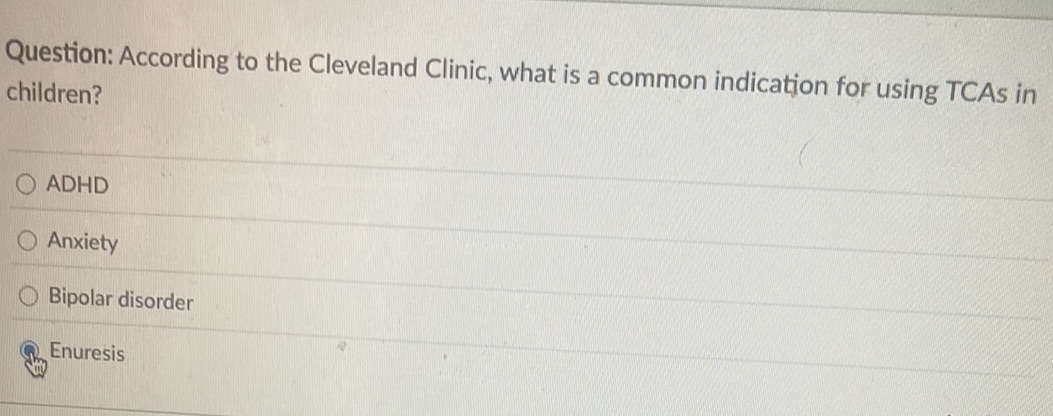 Question: According to the Cleveland Clinic, | StudyX