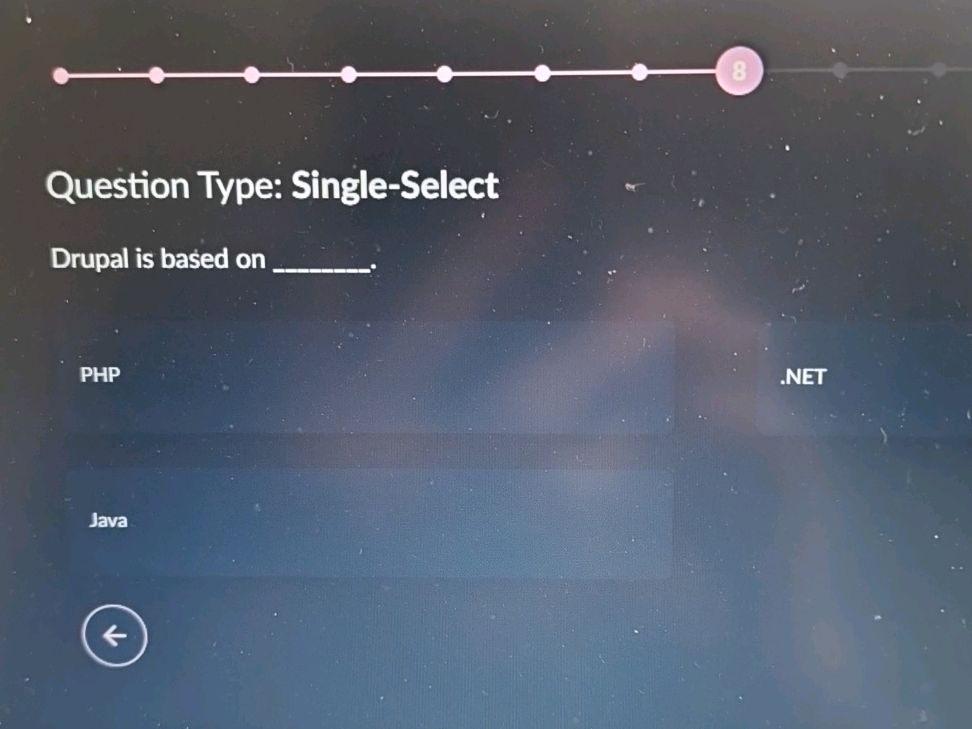 Drupal is based on PHP | StudyX