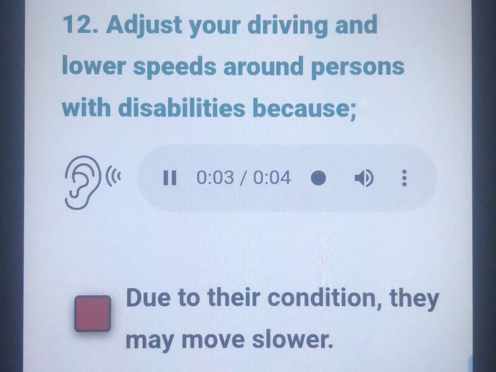 12. Adjust your driving and lower speeds | StudyX