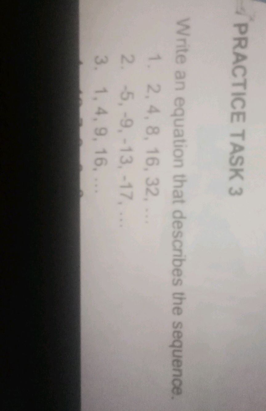 Write an equation that describes the | StudyX