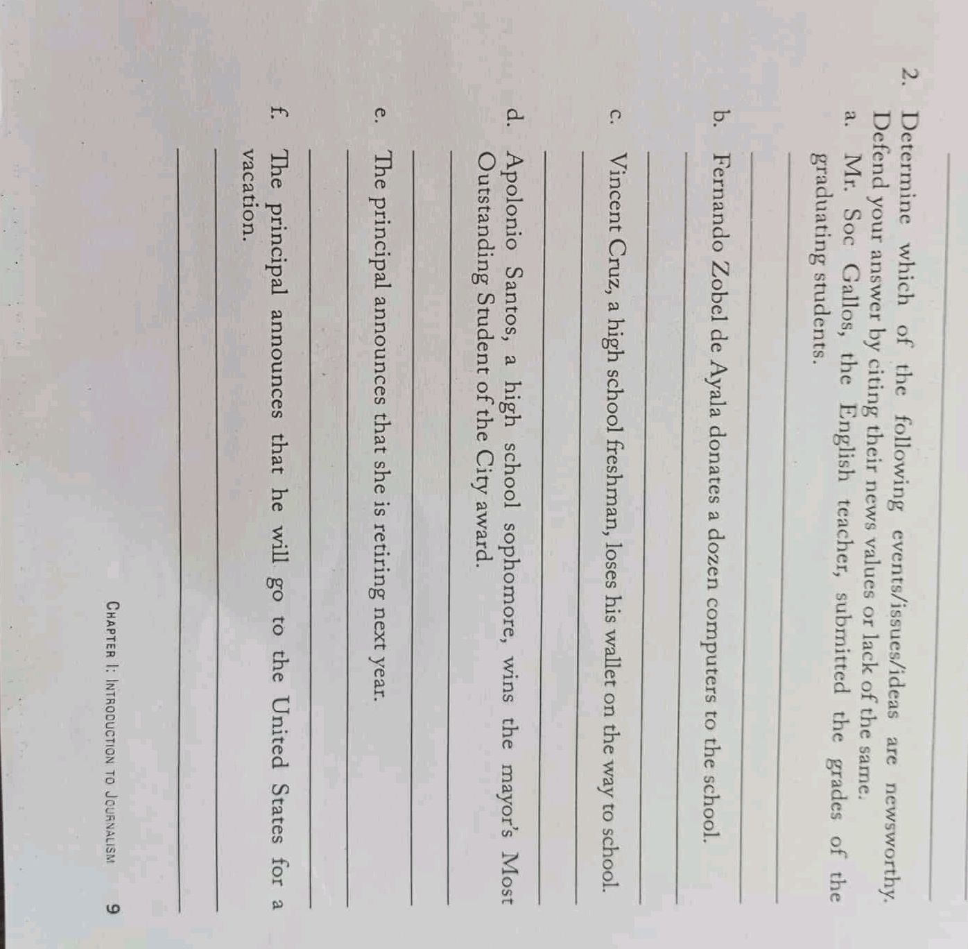 2. Determine which of the following | StudyX