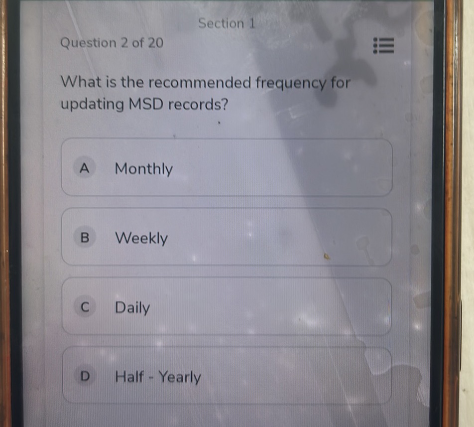 What is the recommended frequency for | StudyX