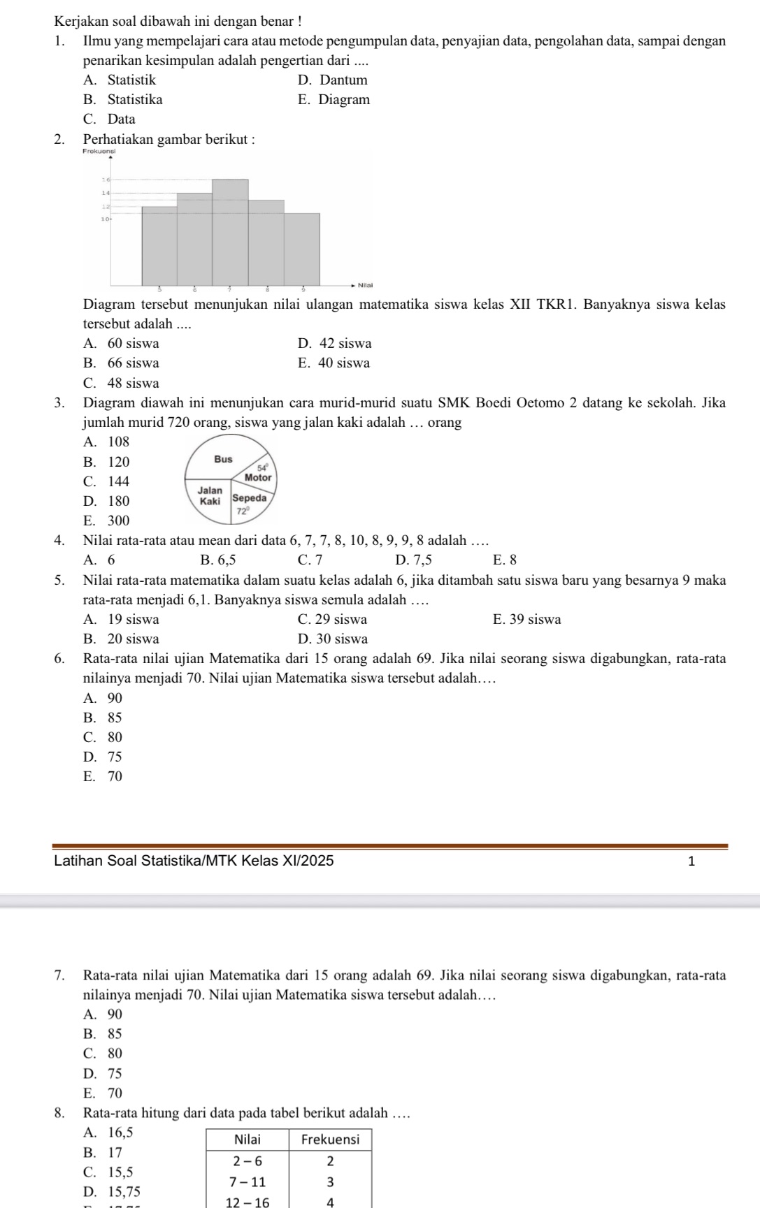 1. Ilmu yang mempelajari cara atau metode | StudyX