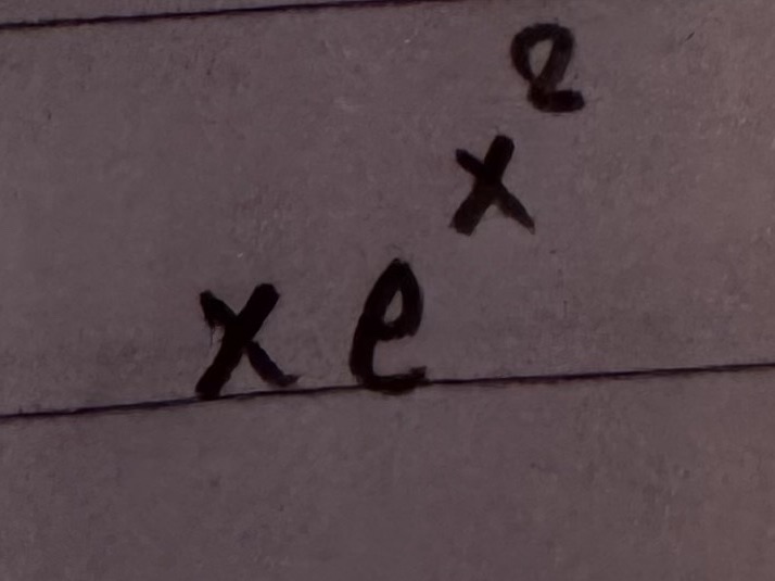 Evaluate the integral of xe^(x^2) | StudyX