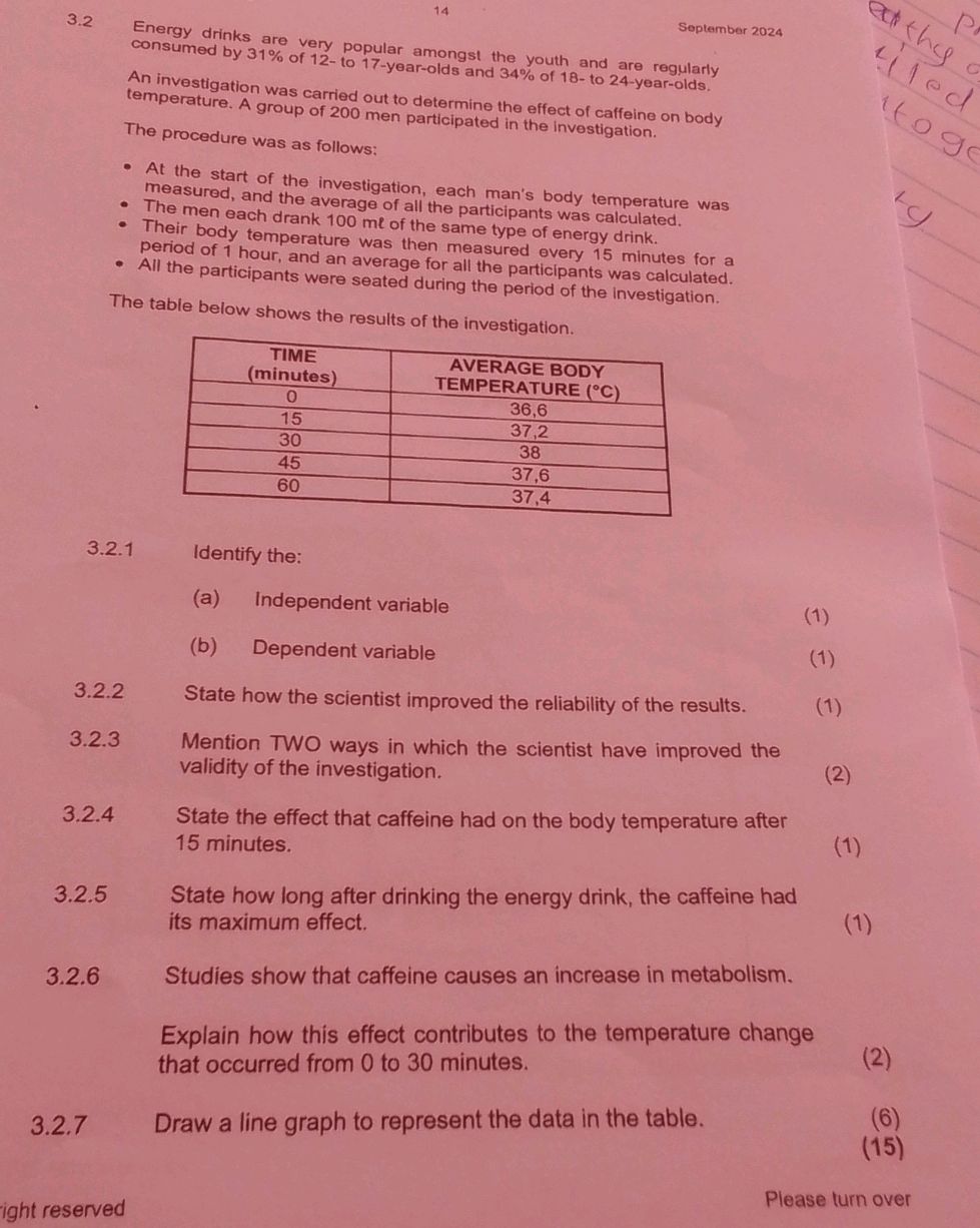 The table below shows the results of the | StudyX