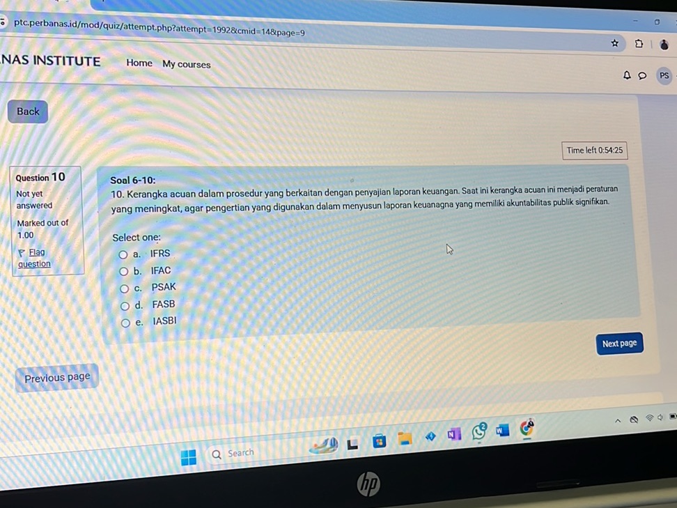 Soal 6-10: 10. Kerangka acuan dalam prosedur | StudyX