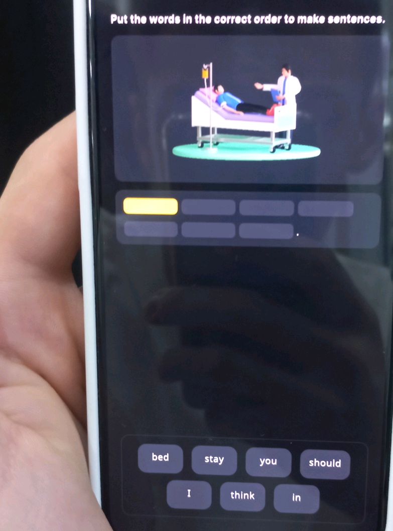 Put the words in the correct order to make | StudyX