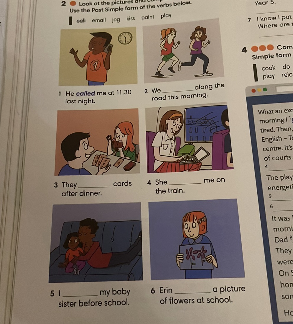 2 Look at the pictures and complete. Use the | StudyX