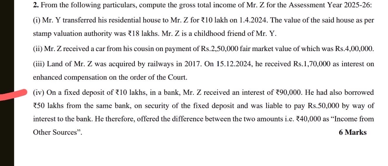 2. From the following particulars, compute | StudyX