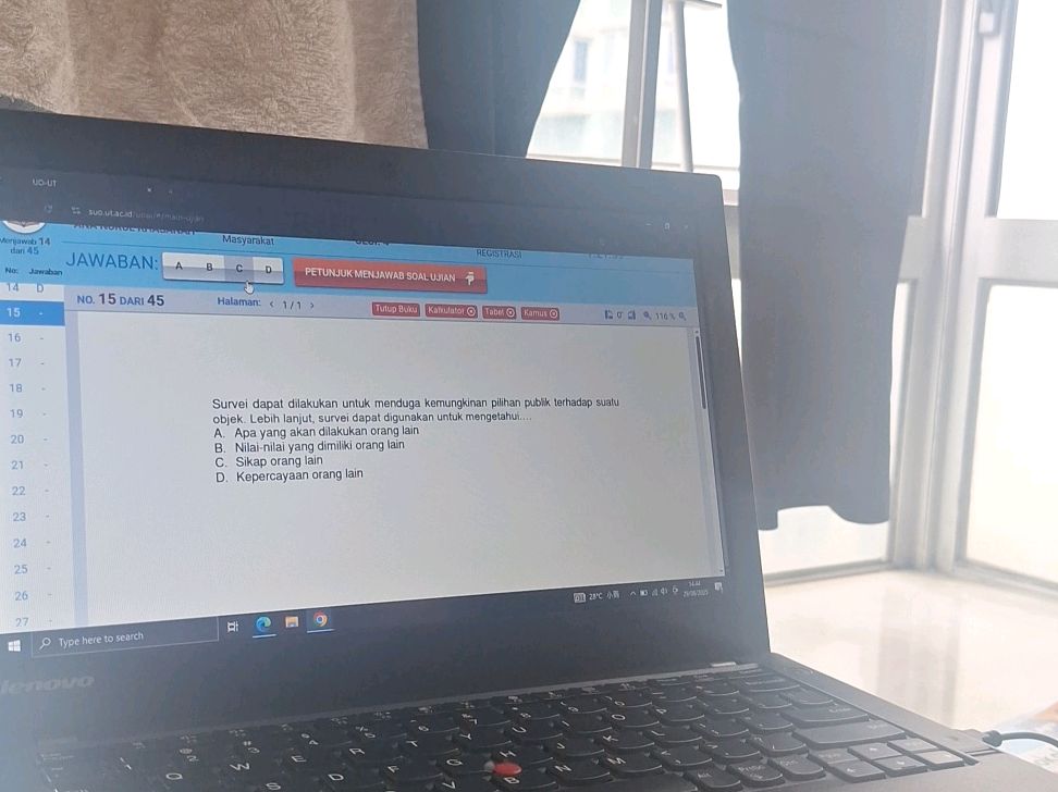 Survei dapat dilakukan untuk menduga | StudyX