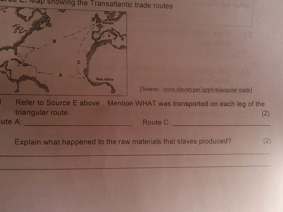 Refer to Source E above. Mention WHAT was | StudyX