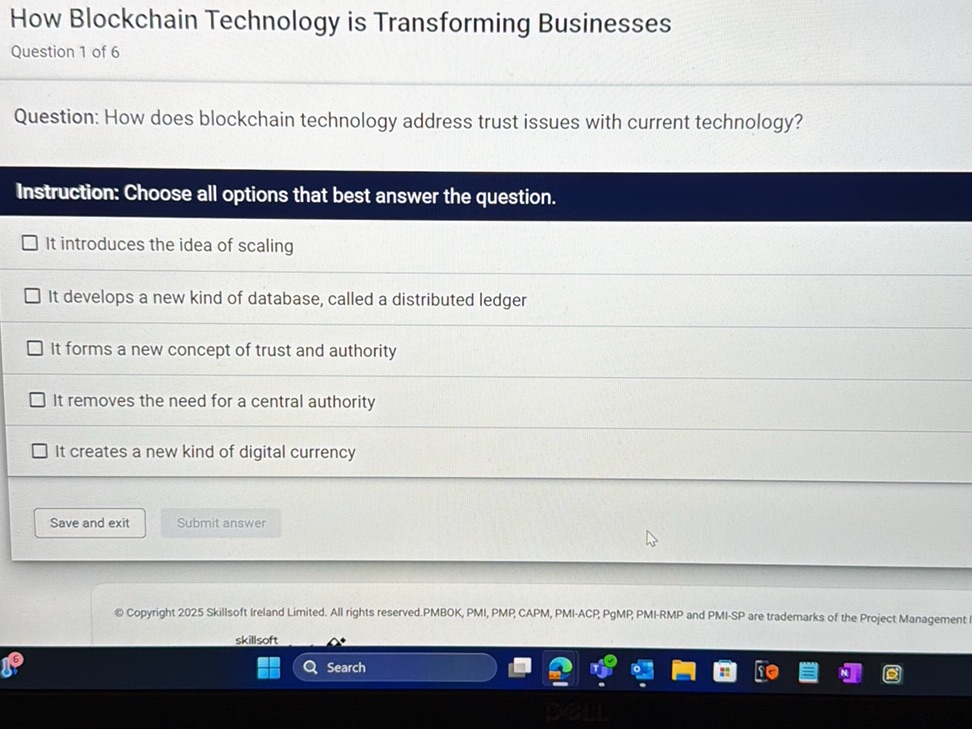 Question: How does blockchain technology | StudyX