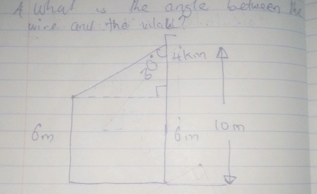 What is the angle between the wire and the | StudyX