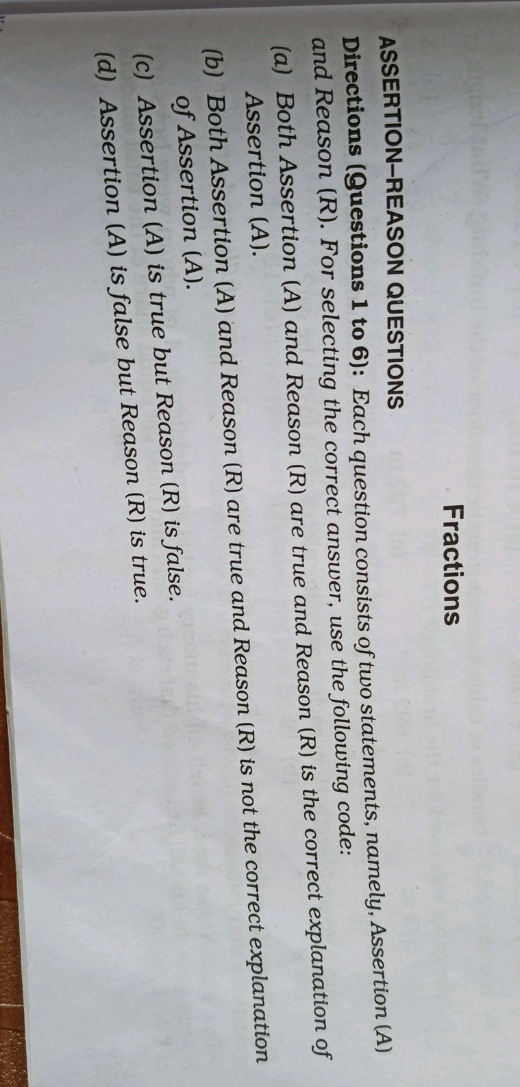 Directions (Questions 1 to 6): Each question | StudyX