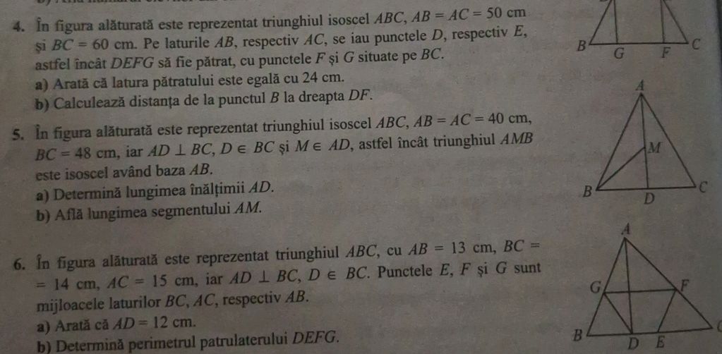 4. În figura alăturată este reprezentat | StudyX