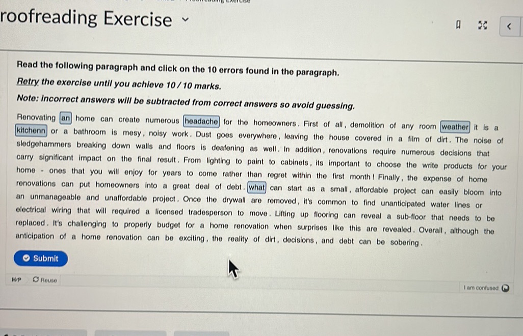 Read the following paragraph and click on | StudyX