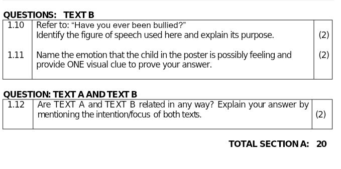 QUESTIONS: TEXT B 1.10 Refer to: "Have you | StudyX