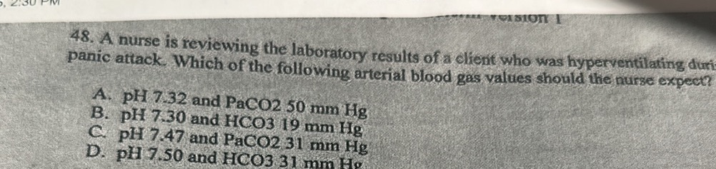 48. A nurse is reviewing the laboratory | StudyX