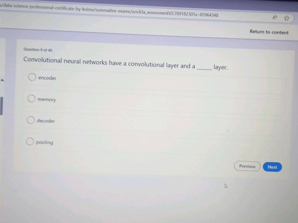 Convolutional neural networks have a | StudyX