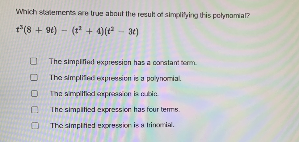 Which statements are true about the result | StudyX