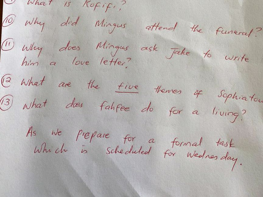 What is Kofifi? Why did Mingus attend the | StudyX