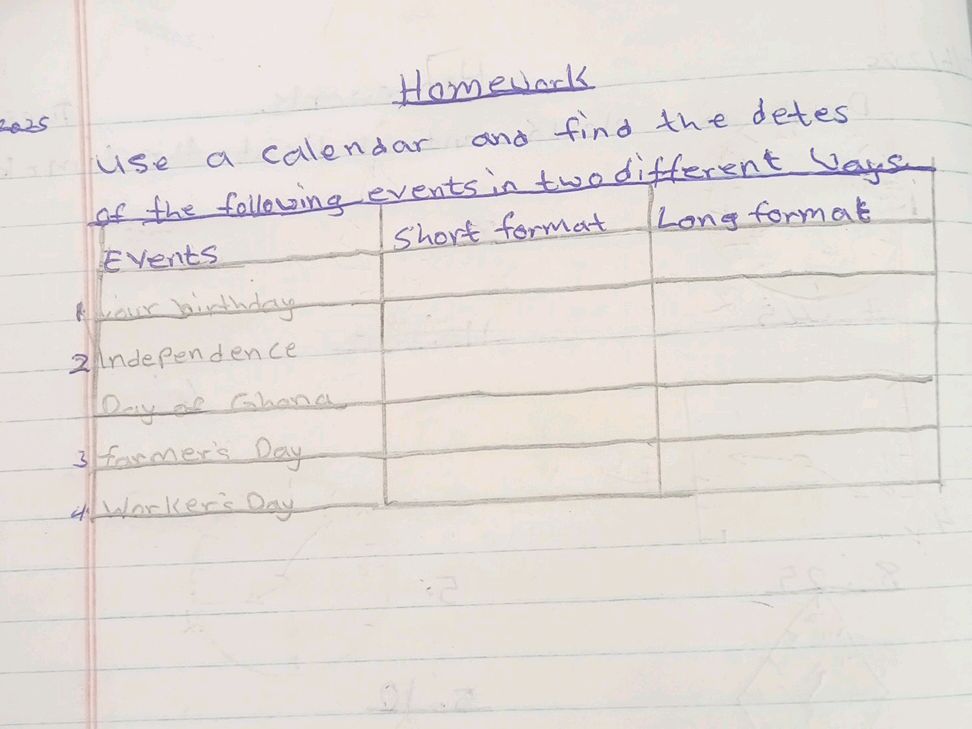 Use a calendar and find the dates of the | StudyX